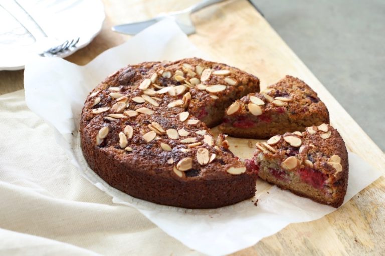 Gluten Free Raspberry And Almond Cake - Foreverfit